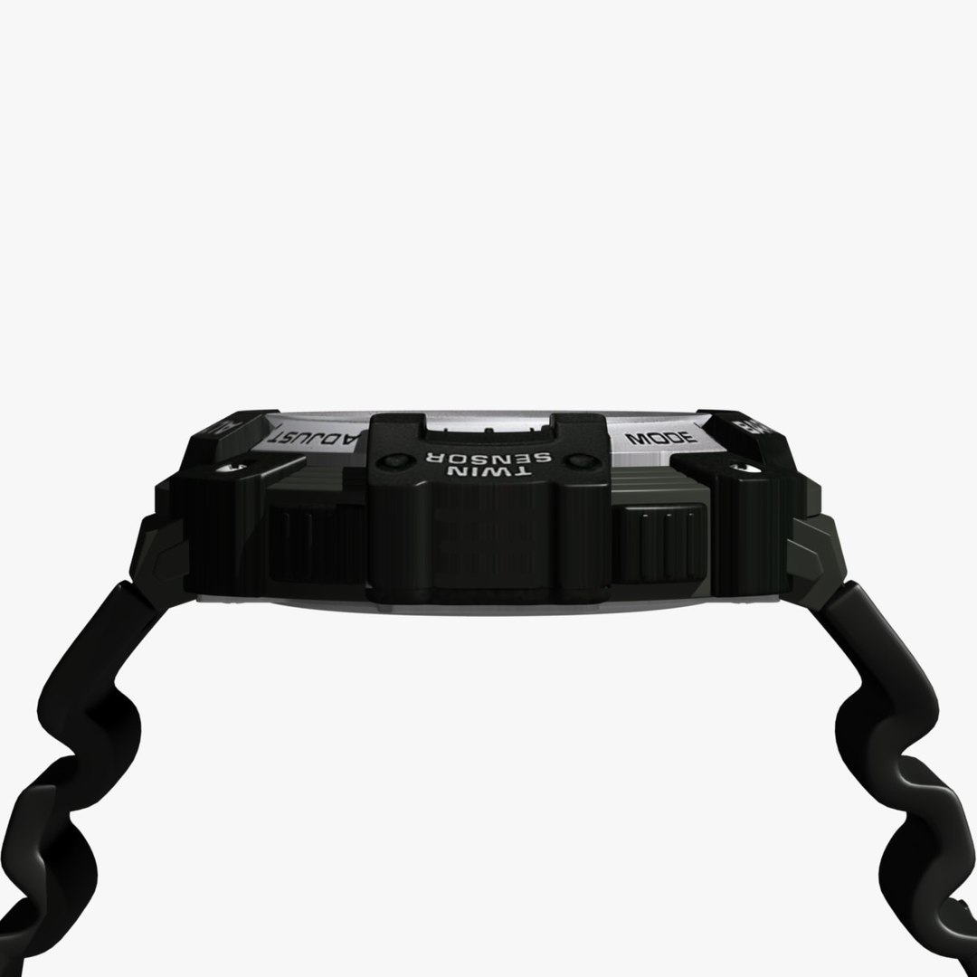 casio watch 3d model