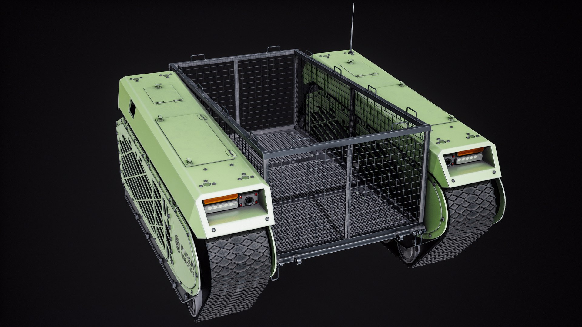 3D THeMIS Cargo Military Robot PBR - TurboSquid 2148570