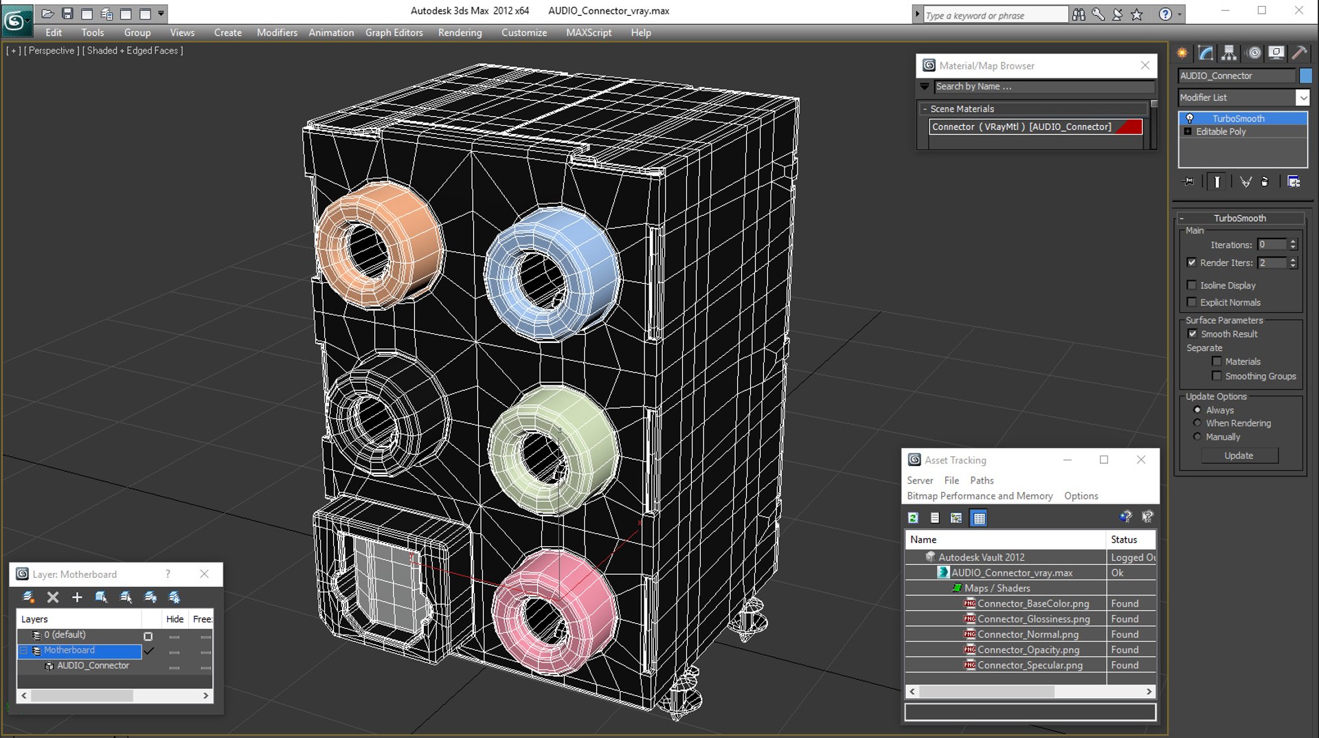 3D Connector Interface Computer Model - TurboSquid 1428143