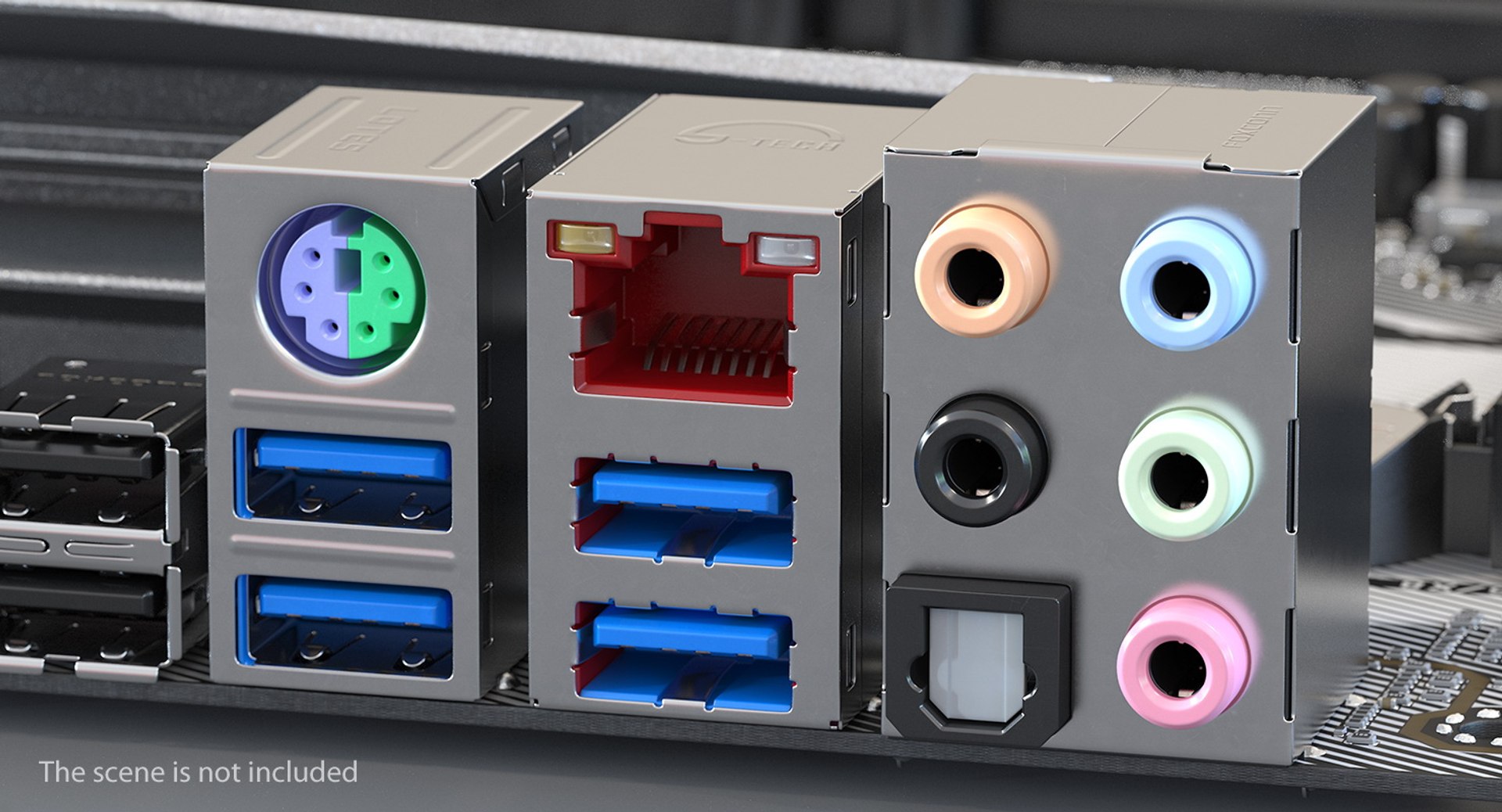 3D Connector Interface Computer Model - TurboSquid 1428143