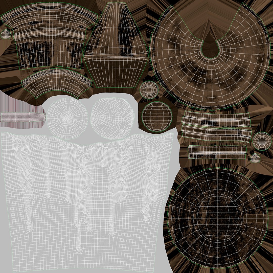 3D Table Candle Holder 8K PBR Textures Model - TurboSquid 1994948