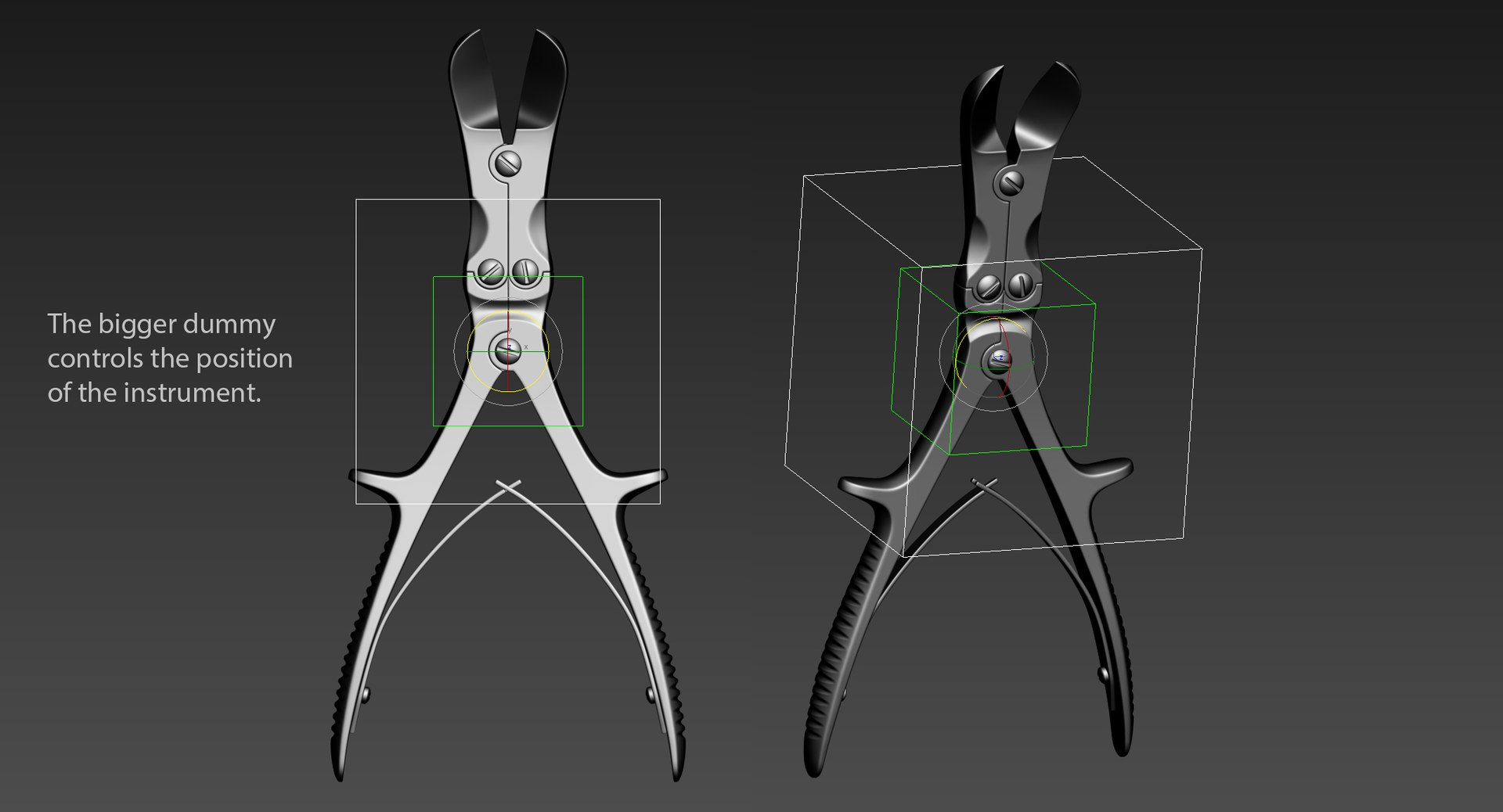 Curved Bone Cutter 3D Model - TurboSquid 2527140