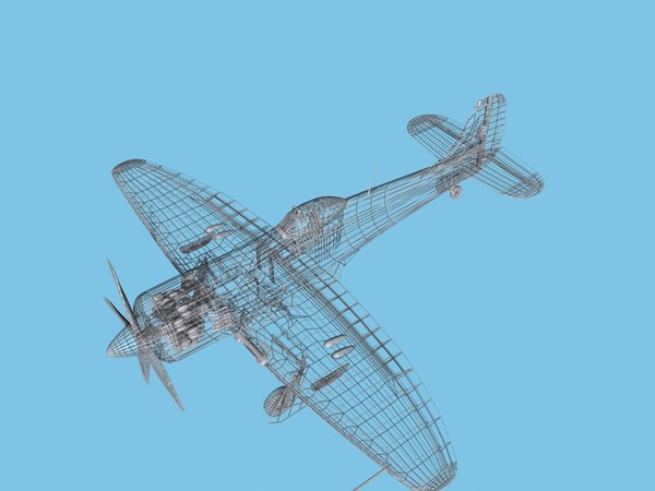 3D propeller hawker tempest model - TurboSquid 1489316