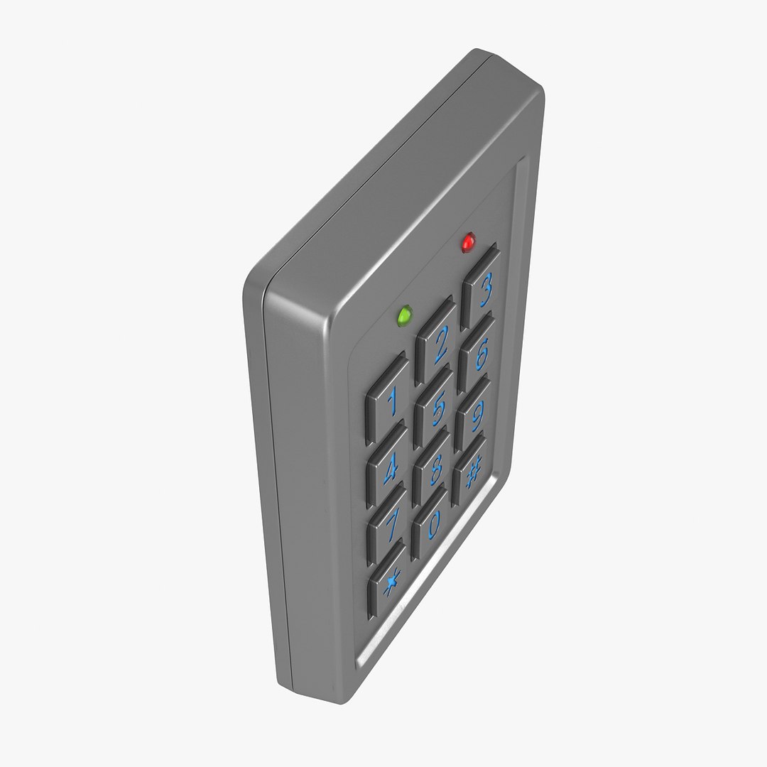 Keypad Pad 3d Max