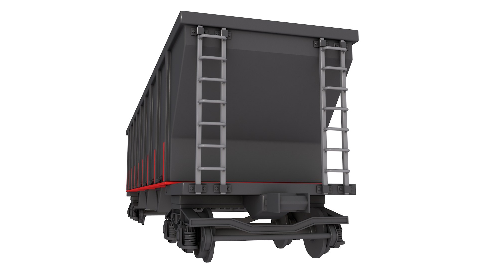 Railroad Box Car 3D Model - TurboSquid 1870103