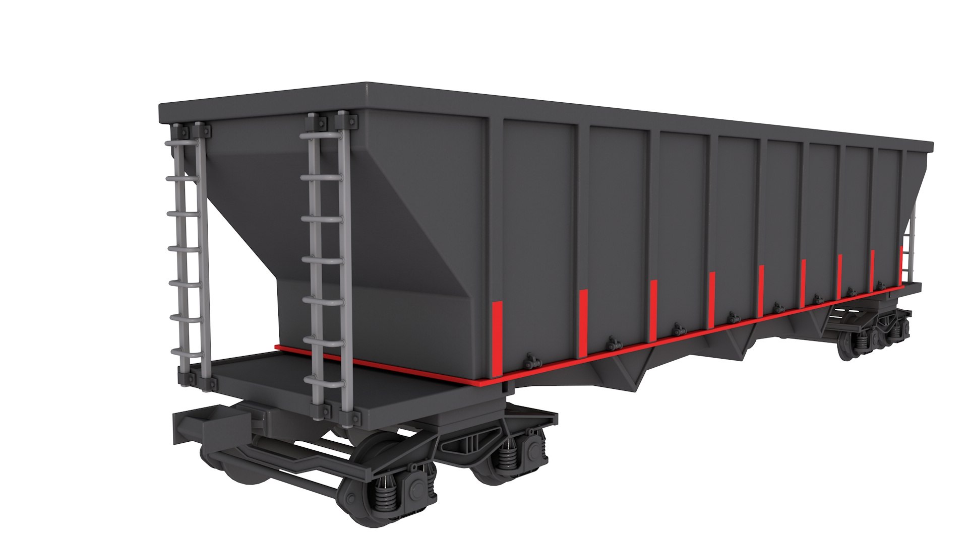 Railroad Box Car 3D Model - TurboSquid 1870103