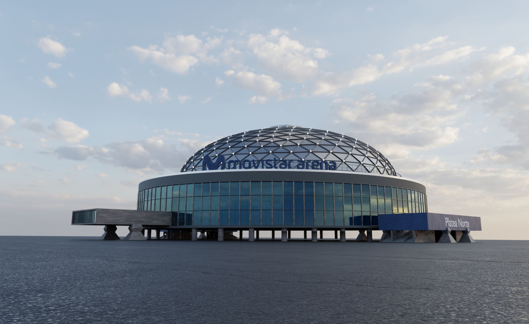 3D Movistar Arena Santiago Chile Model - TurboSquid 2063964