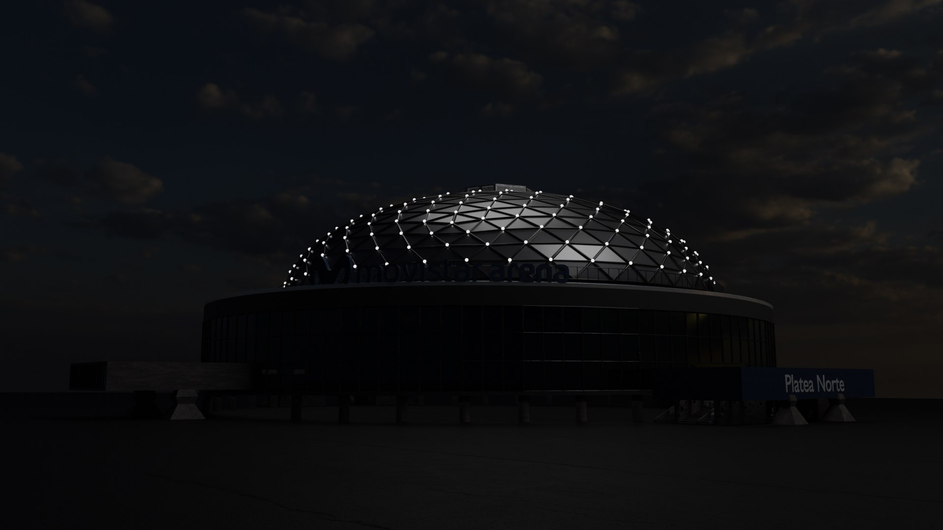 3D Movistar Arena Santiago Chile Model - TurboSquid 2063964