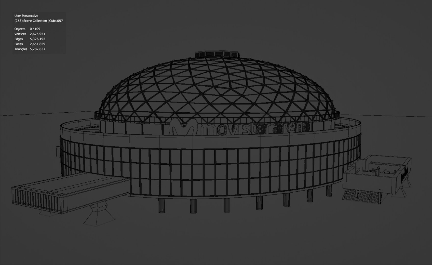 3D Movistar Arena Santiago Chile Model - TurboSquid 2063964