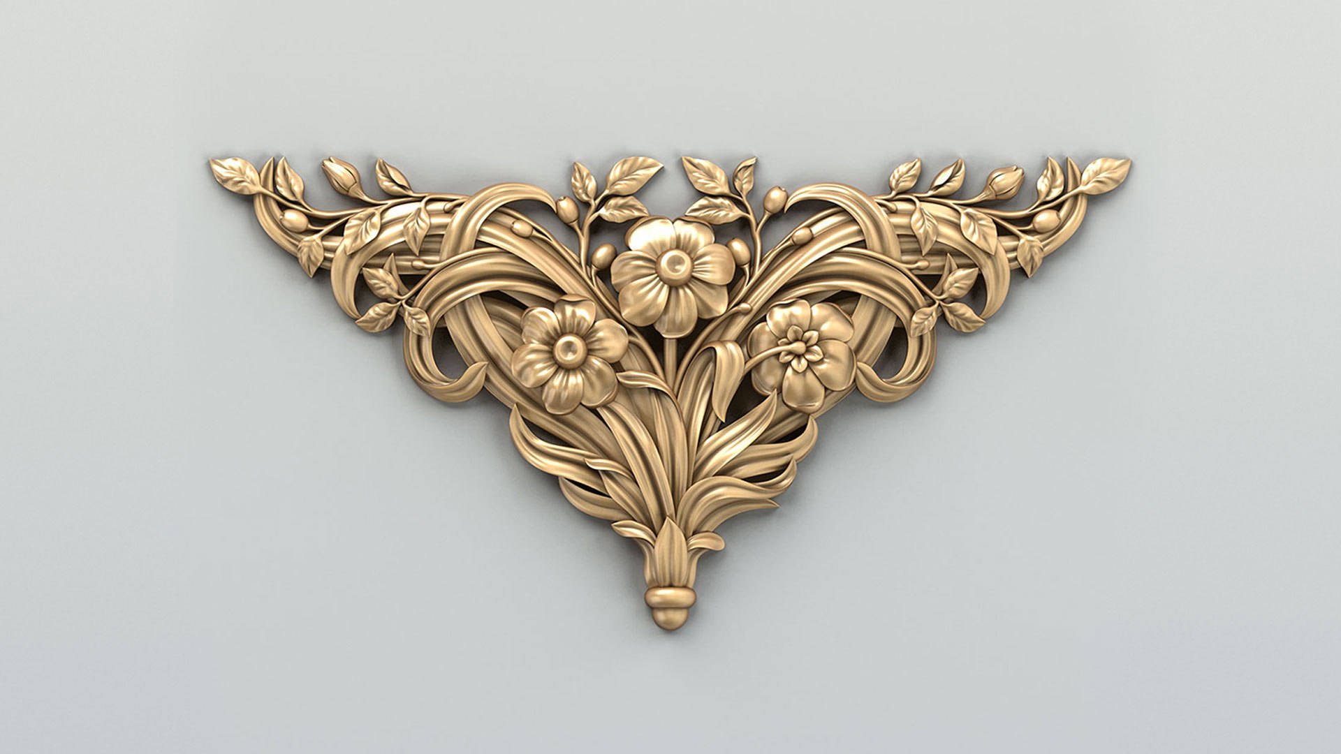 3D Corner decor 028 model - TurboSquid 2099174