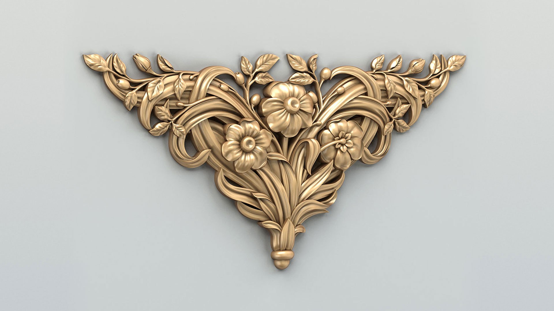 3D Corner decor 028 model - TurboSquid 2099174