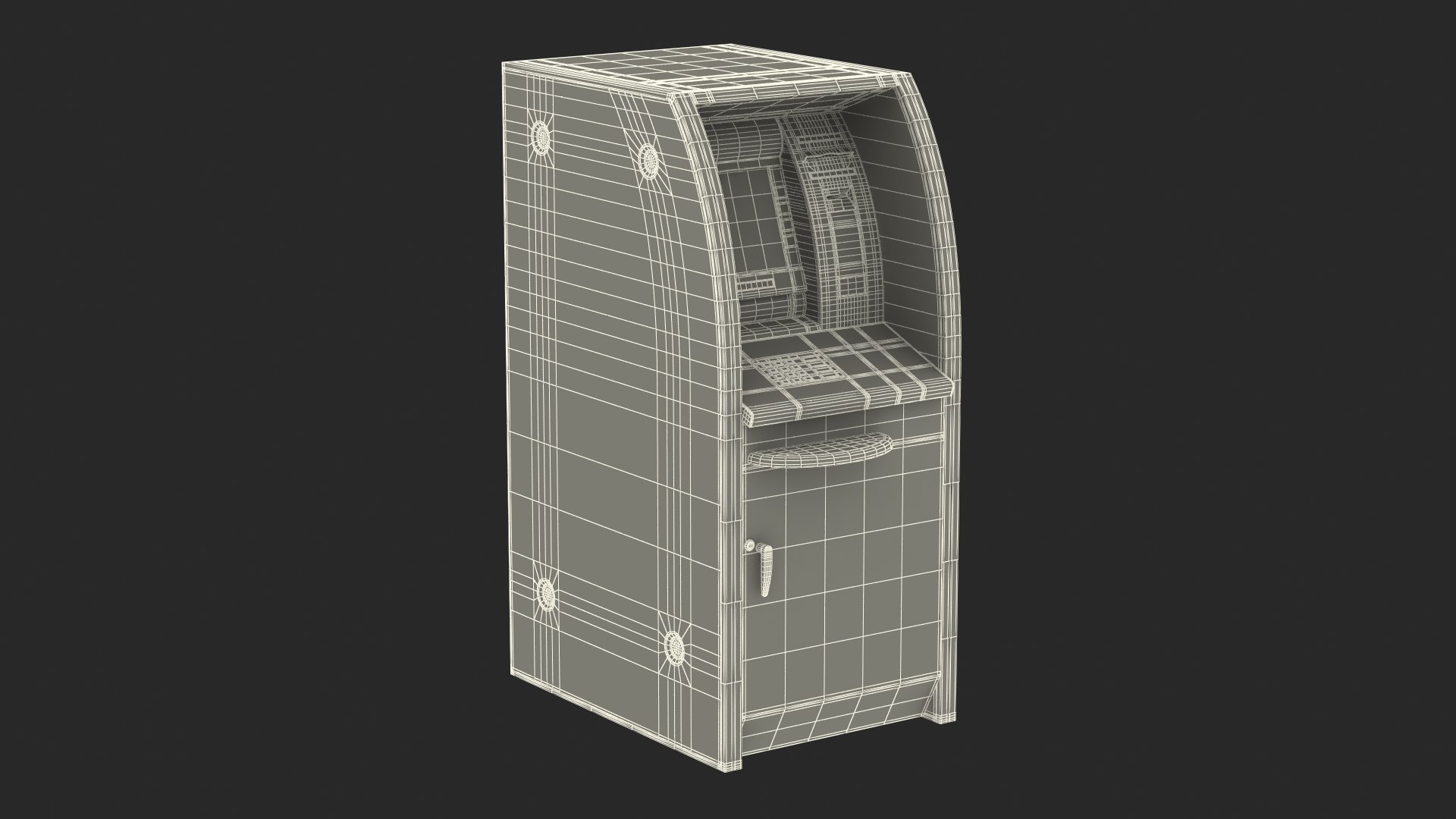 ATM Machine Kiosk 3D - TurboSquid 2391784