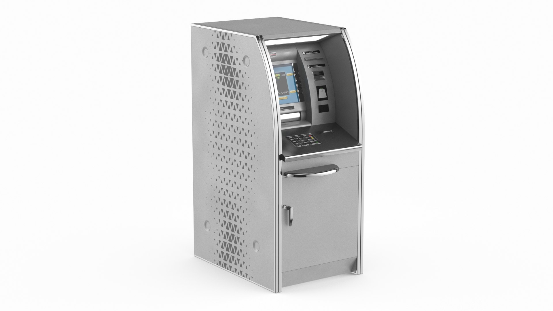 ATM Machine Kiosk 3D - TurboSquid 2391784