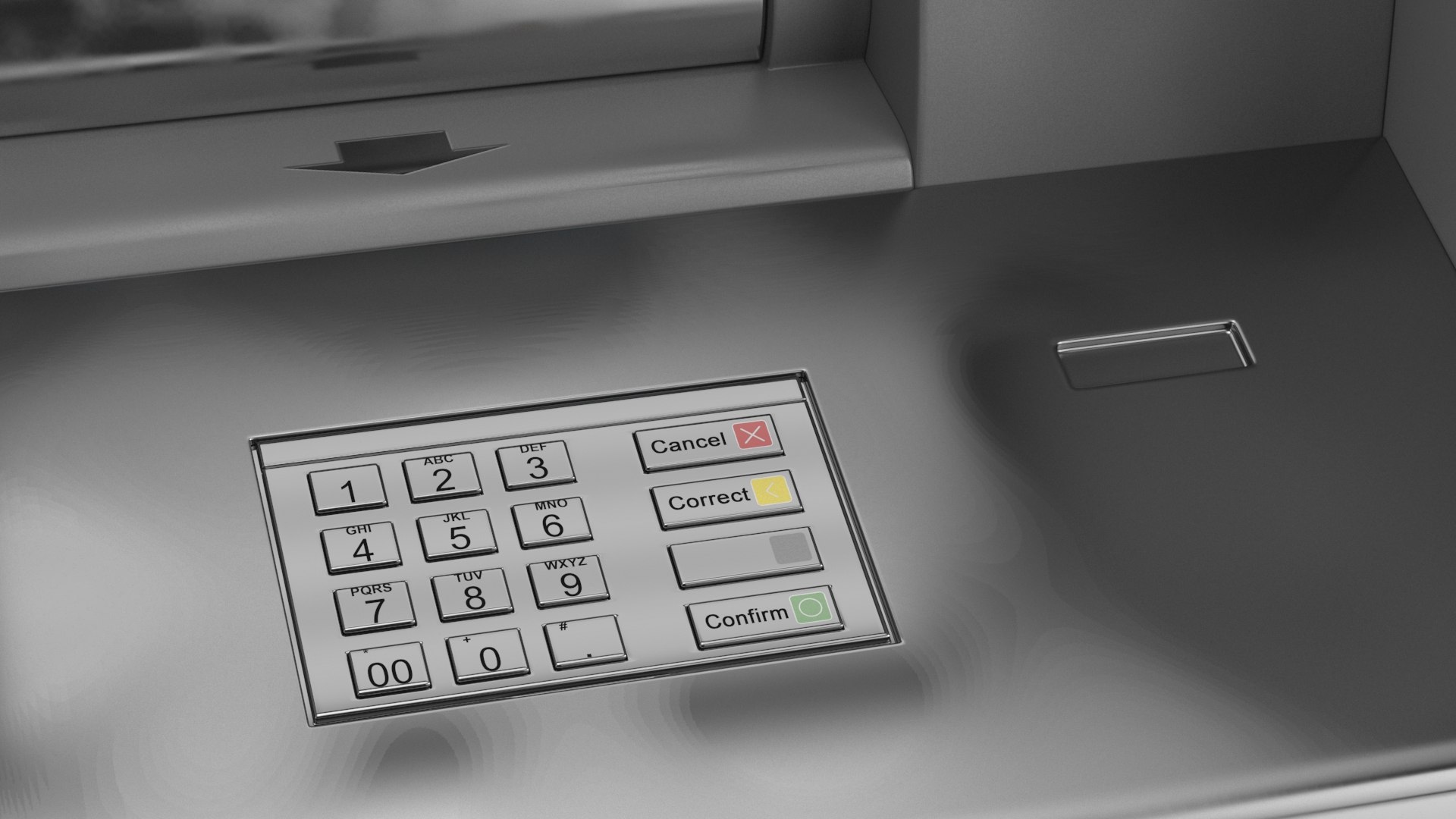 ATM Machine Kiosk 3D - TurboSquid 2391784