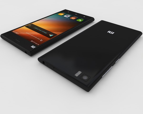 3ds max xiaomi mi3