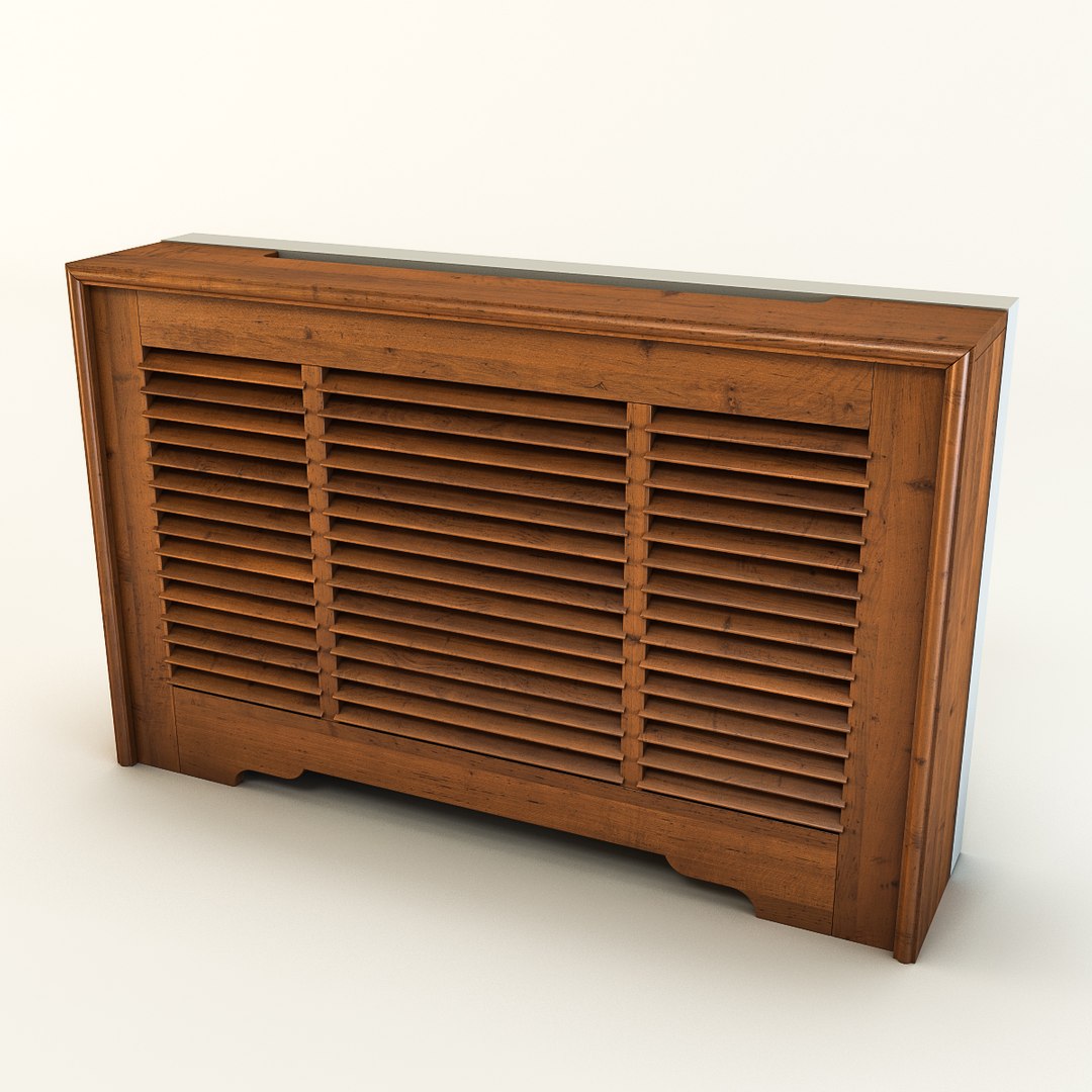 3d model radiator screen 1