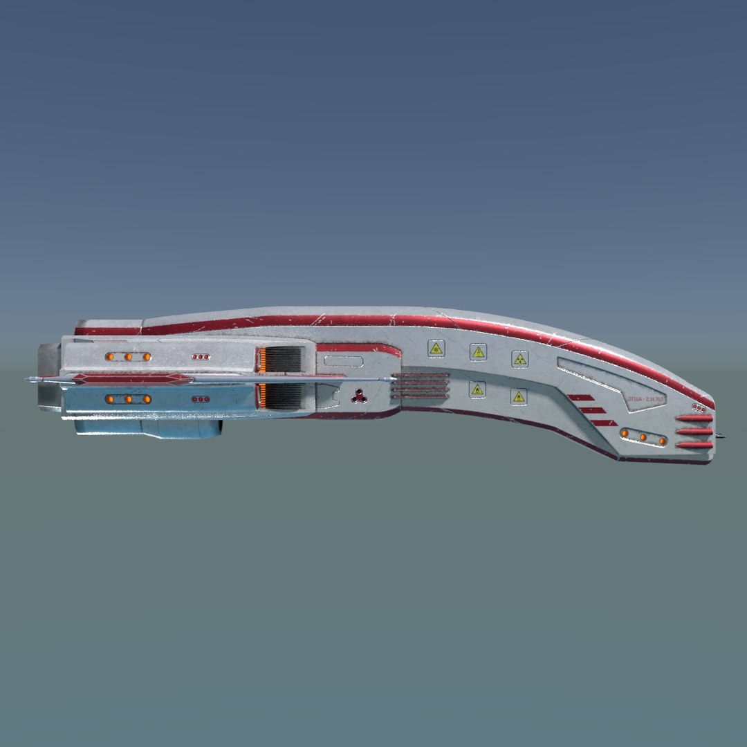 Spaceship dagger type 1 3D - TurboSquid 1306370
