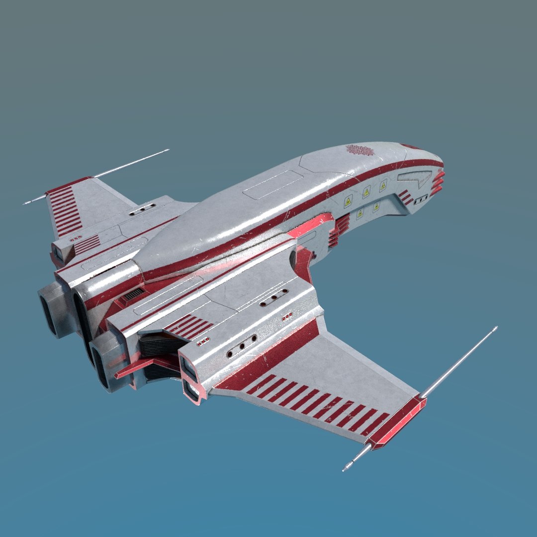 Spaceship dagger type 1 3D - TurboSquid 1306370