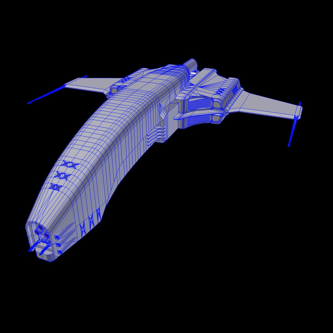 Spaceship dagger type 1 3D - TurboSquid 1306370