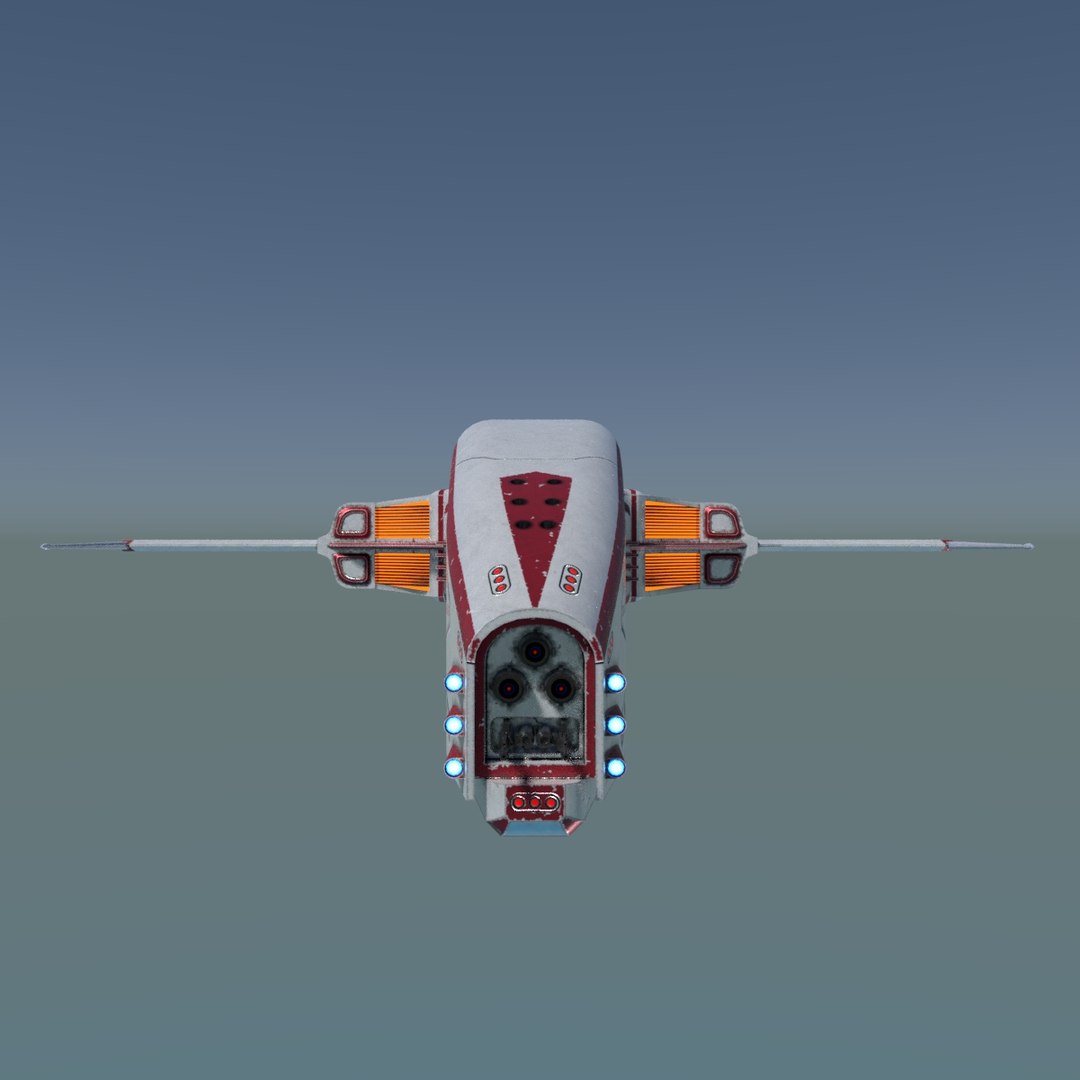 Spaceship dagger type 1 3D - TurboSquid 1306370