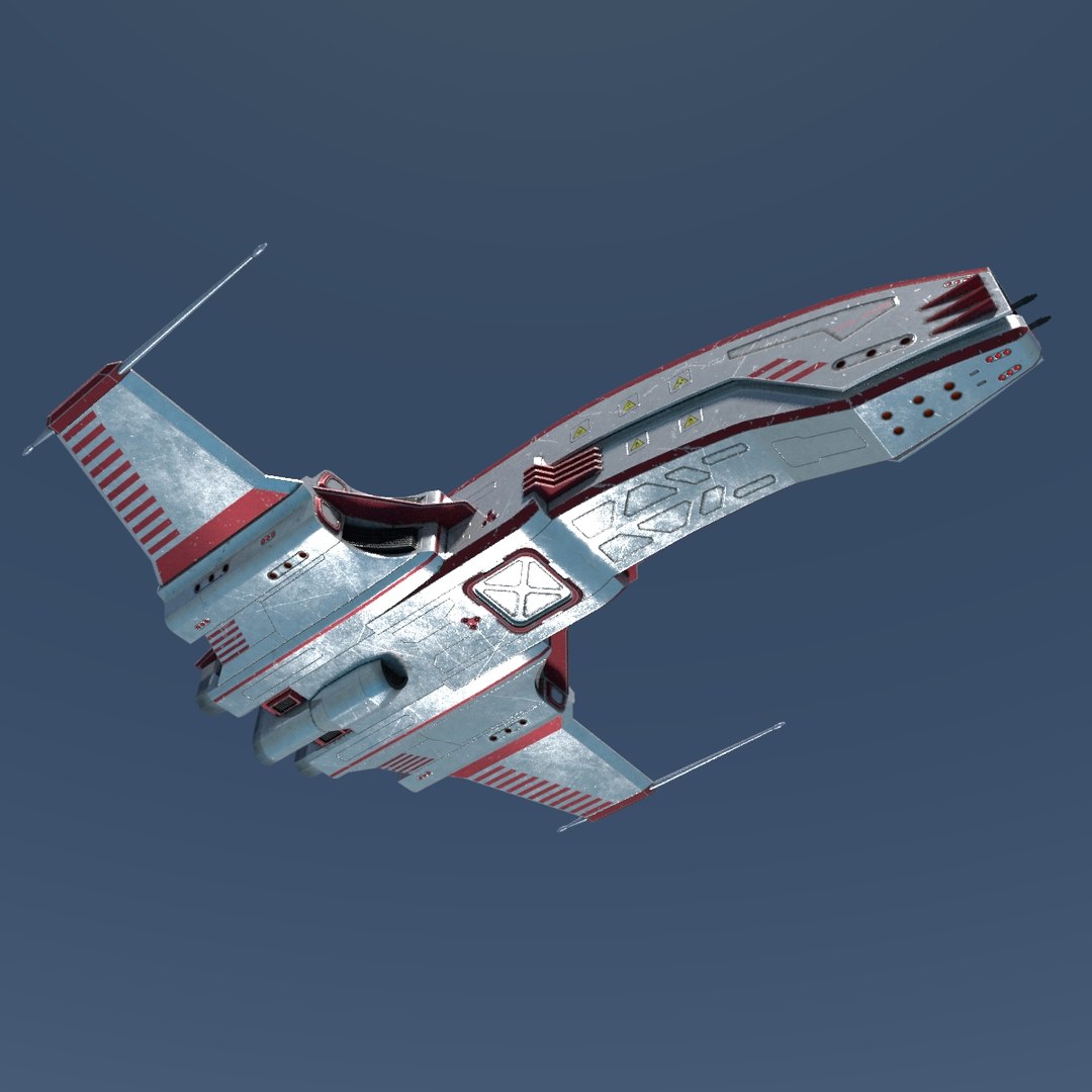 Spaceship dagger type 1 3D - TurboSquid 1306370