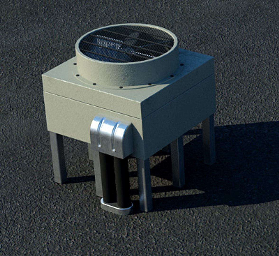 3ds max rooftop items versions roof