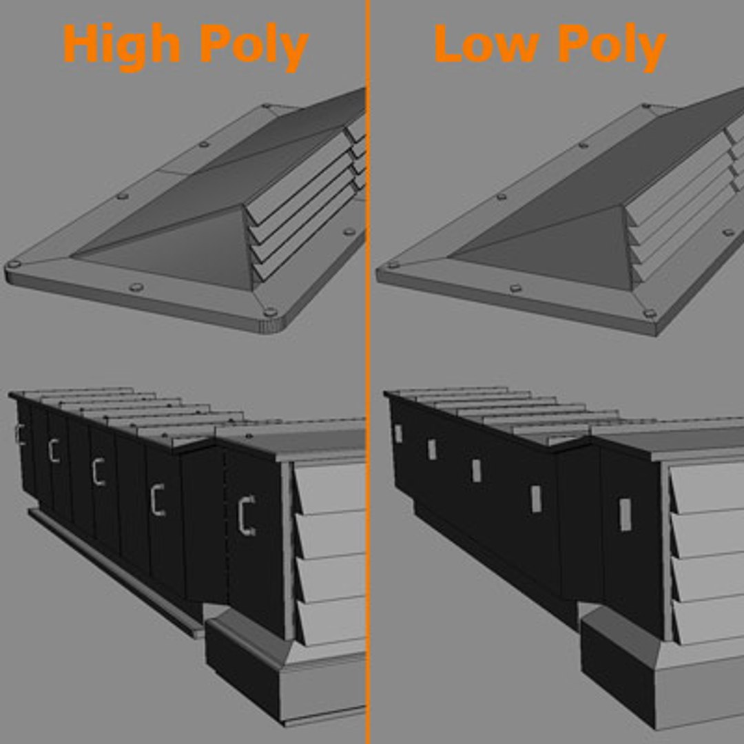 3ds max rooftop items versions roof