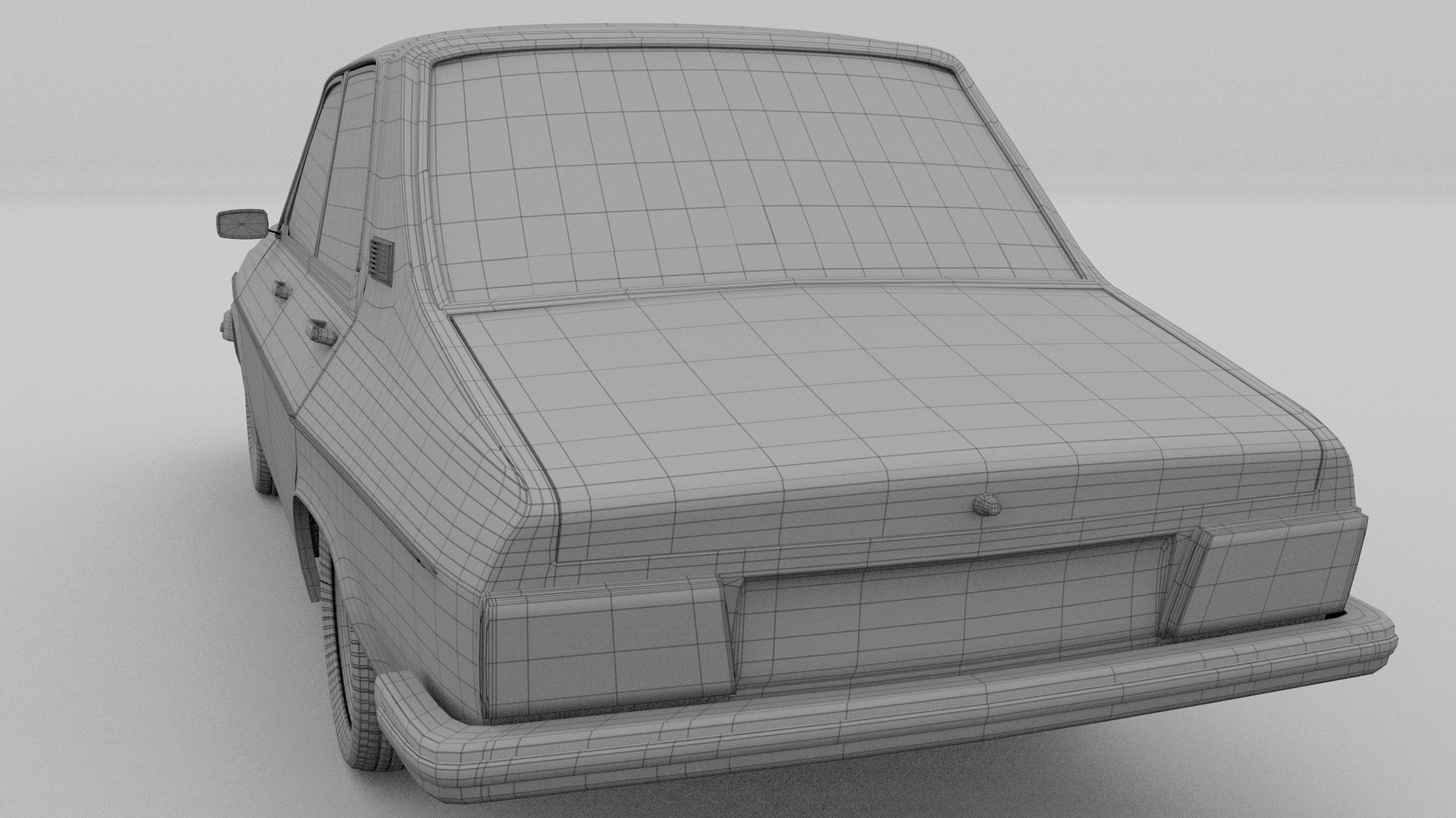 3d Model Renault 12 Dacia 1300