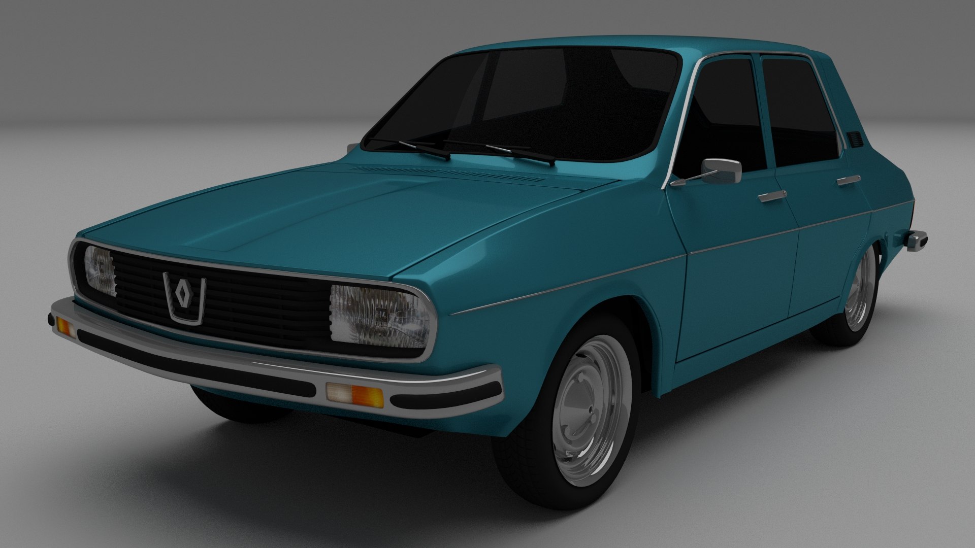 3d Model Renault 12 Dacia 1300