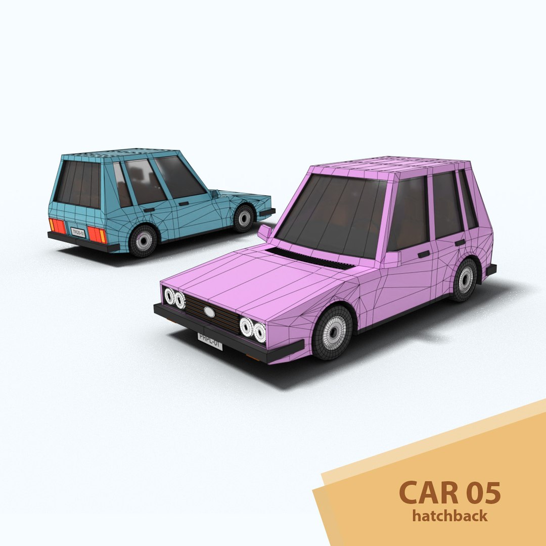 Cartoon Cars Pack Model - TurboSquid 1985631