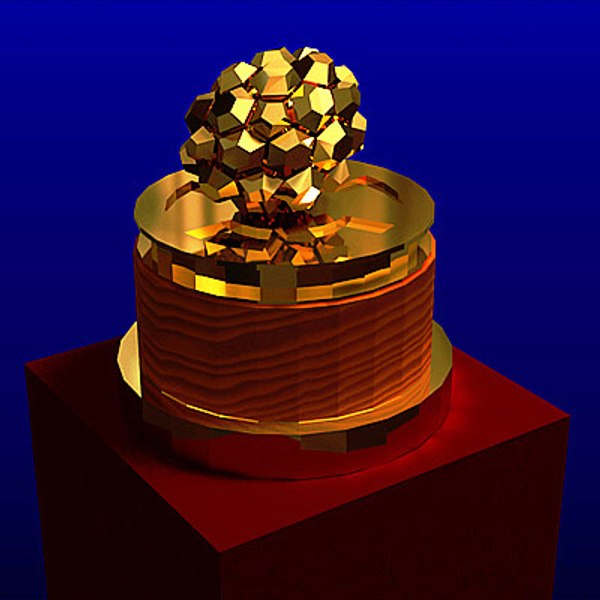 golden raspberry obj