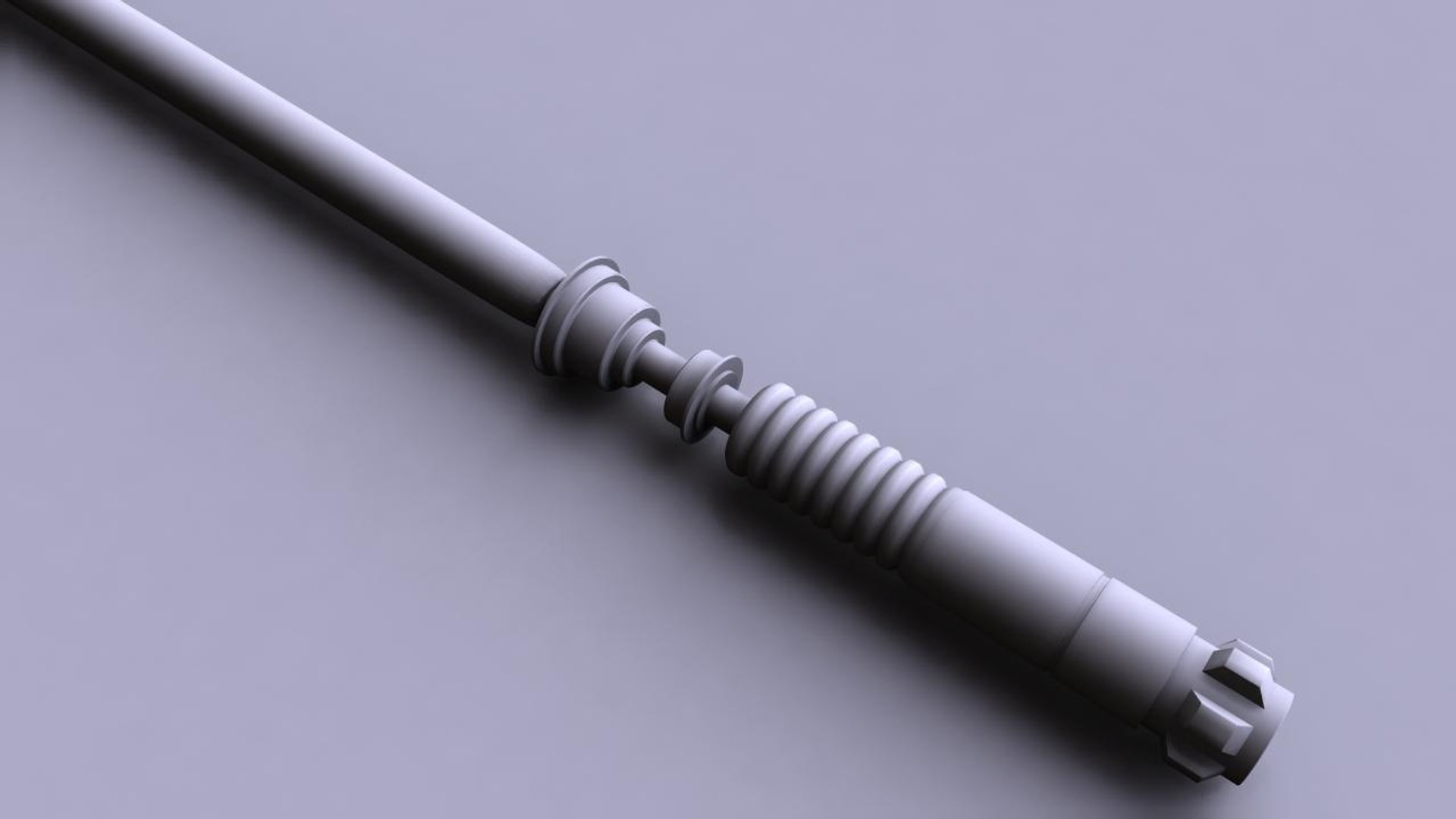 3d Model Of Lightsaber