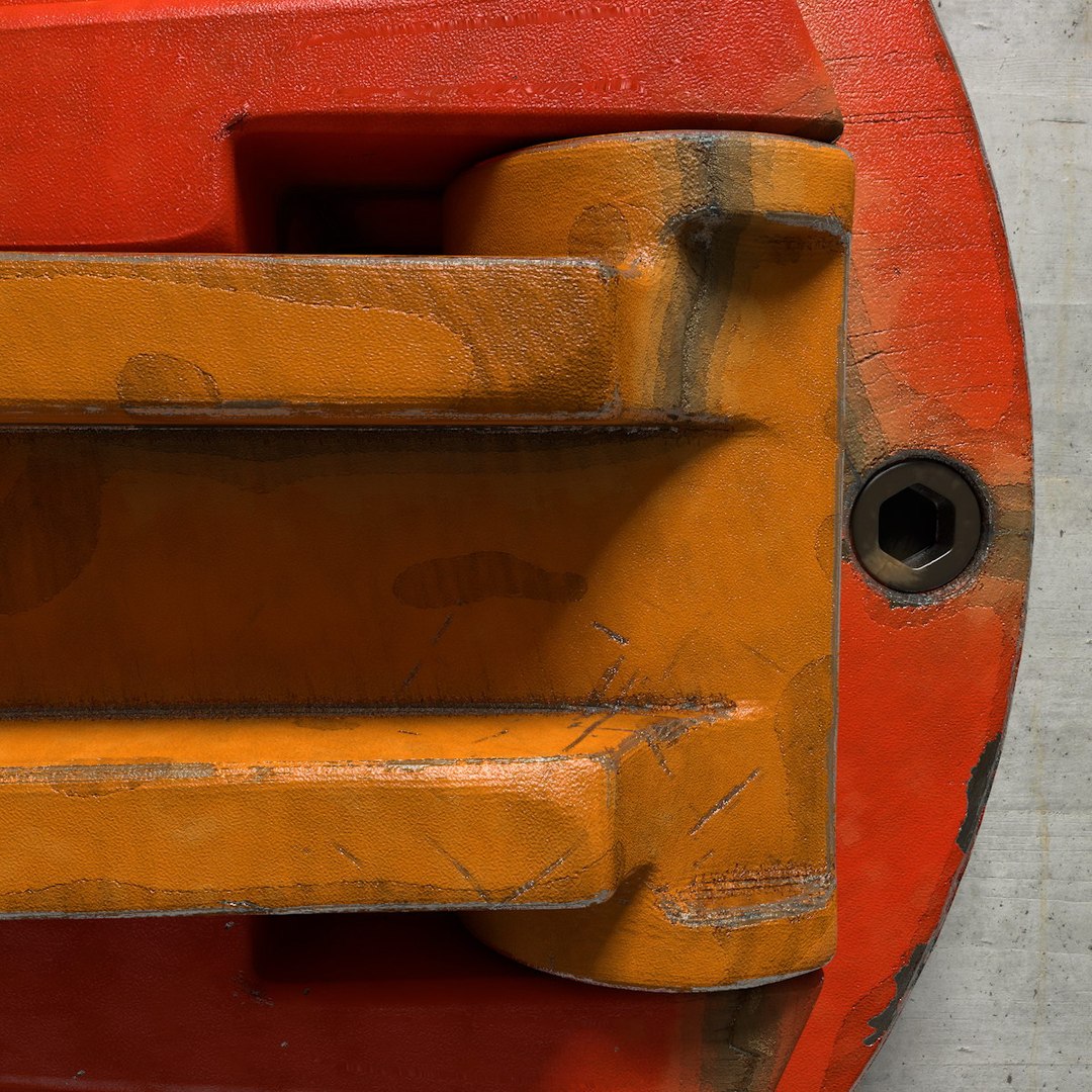 Hand Crank Handle Obj
