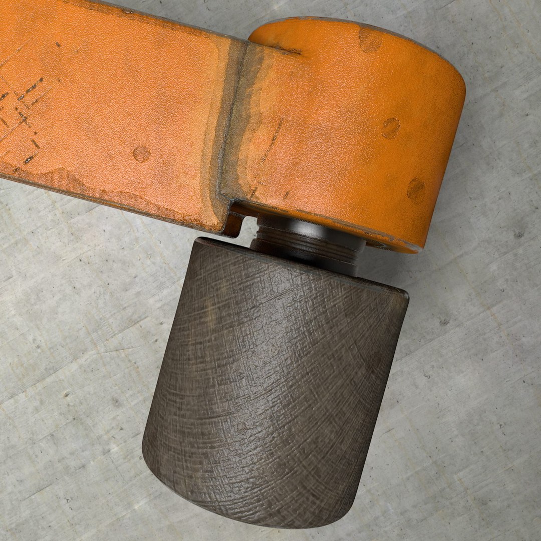 Hand Crank Handle Obj