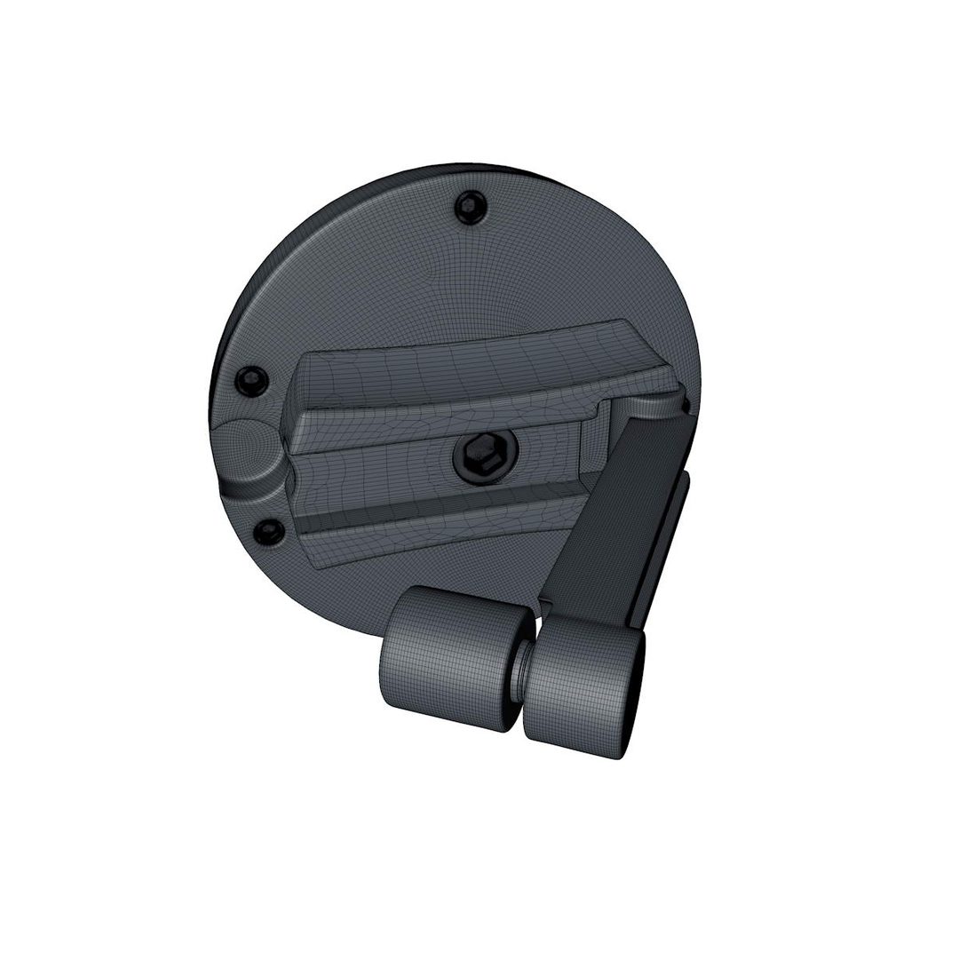 Hand Crank Handle Obj
