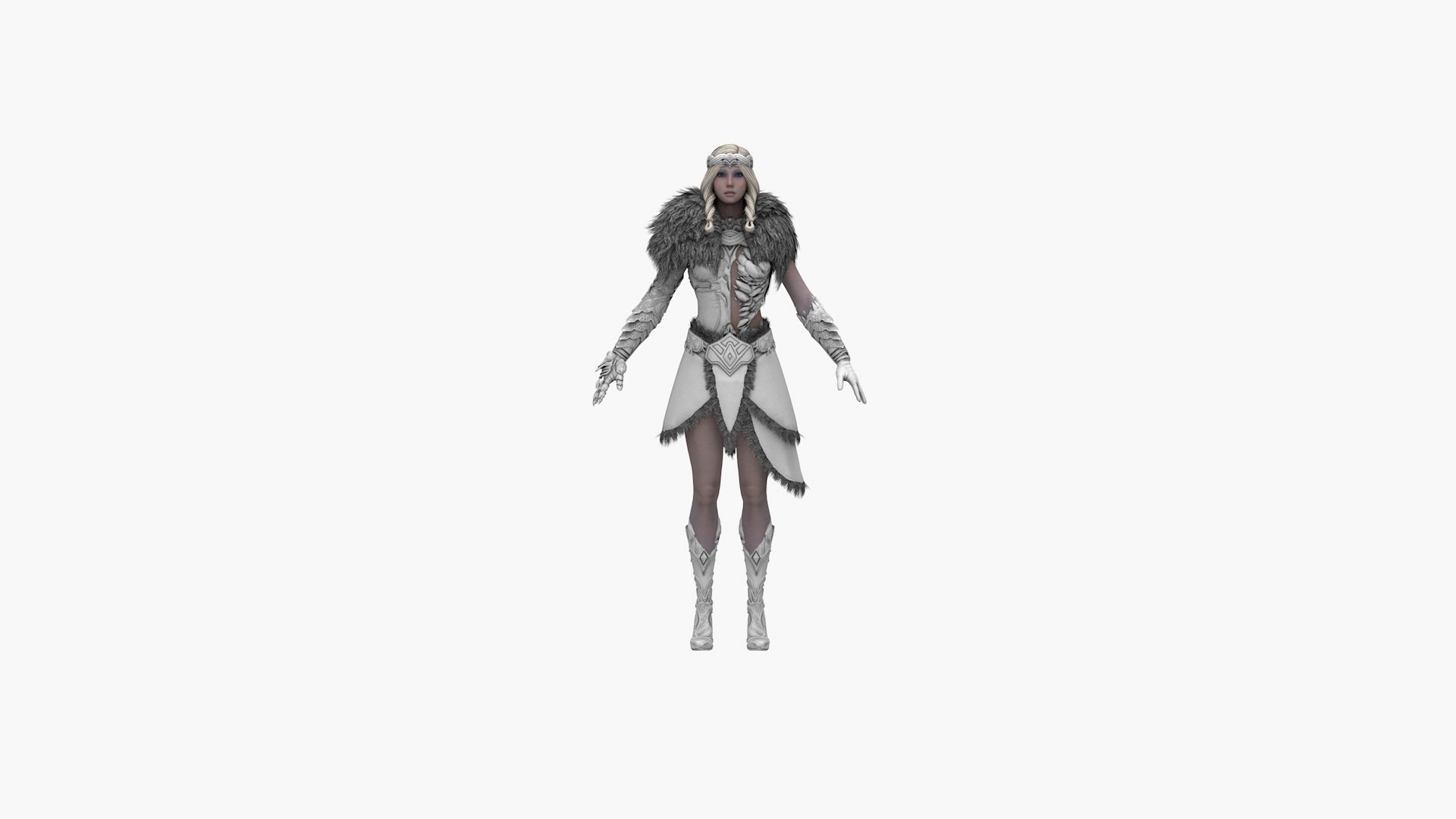 3D Model Ice Girl - TurboSquid 2081978