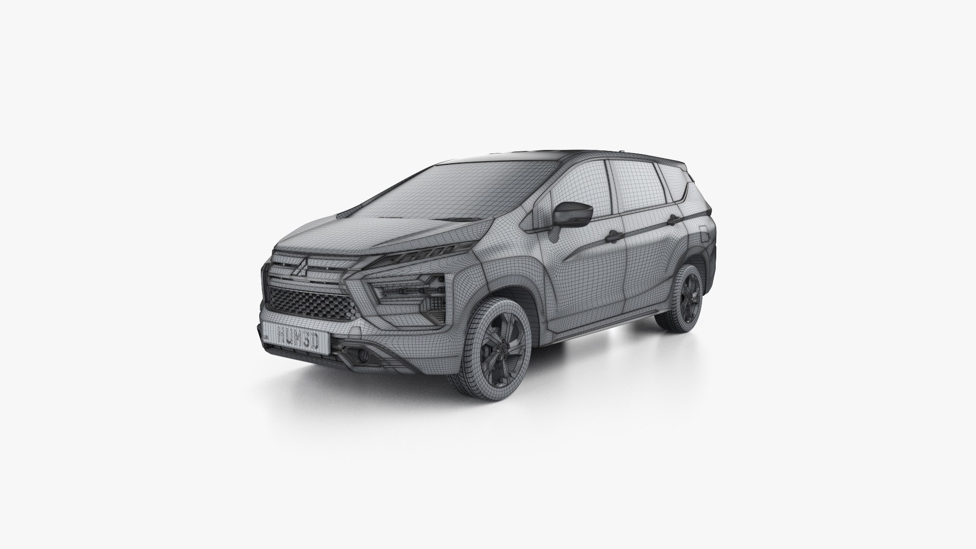 Mitsubishi Xpander 2021 3D Model - TurboSquid 2029692