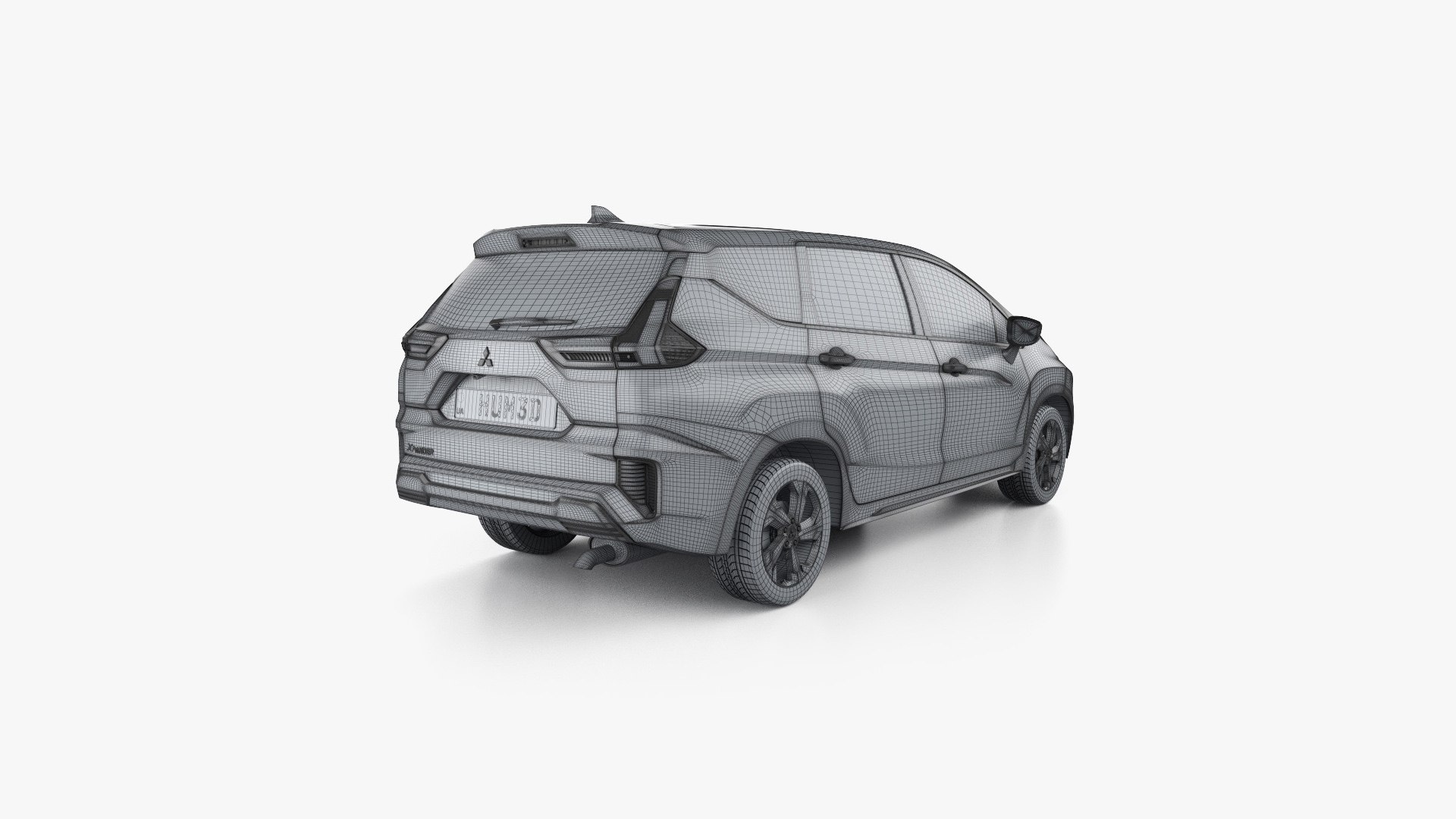 Mitsubishi Xpander 2021 3D Model - TurboSquid 2029692