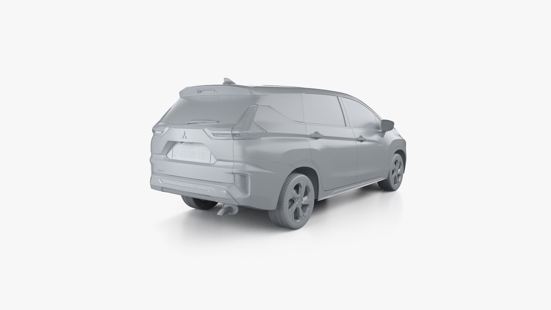 Mitsubishi Xpander 2021 3D Model - TurboSquid 2029692