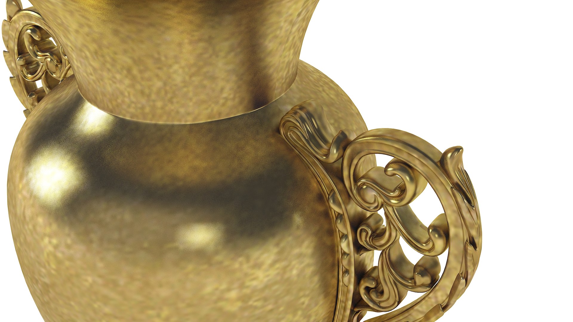 3D model Golden Vase3 - TurboSquid 1810041