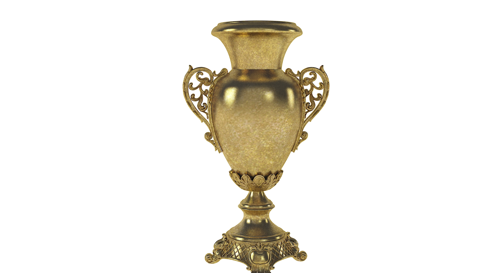 3D model Golden Vase3 - TurboSquid 1810041