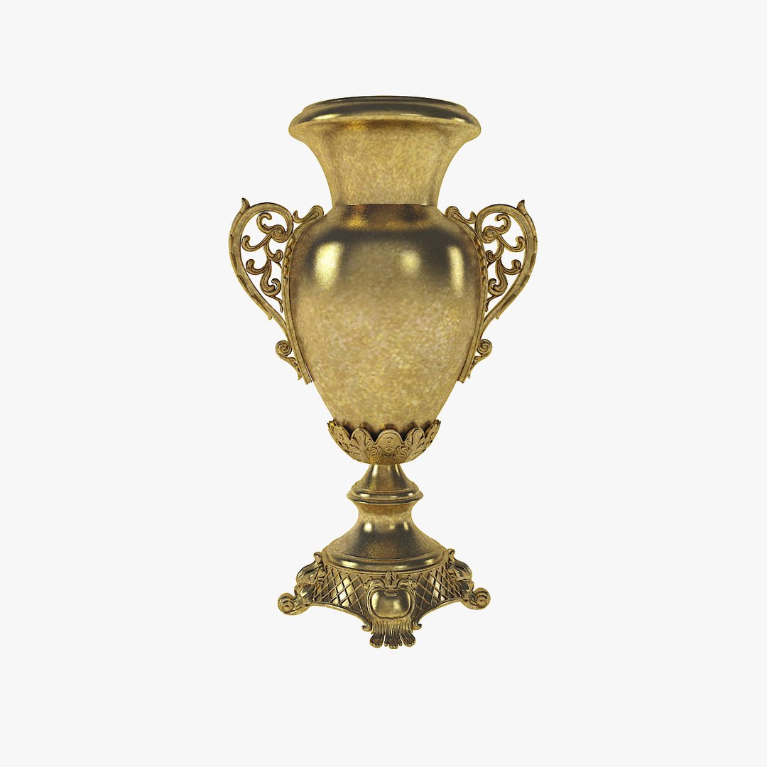 3D model Golden Vase3 - TurboSquid 1810041