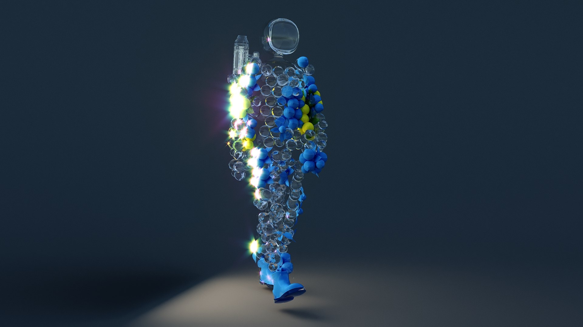 3D THE TRANSPARENCY MAN NFT 3D FILE Model - TurboSquid 1887956