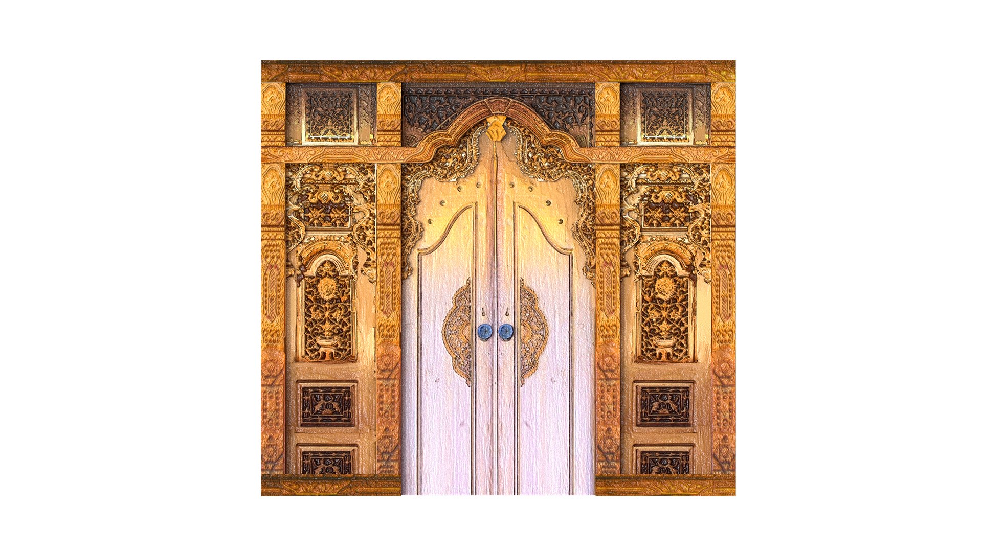 3D PINTU GEBYOK BALI - BALINESE GEBYOK DOOR Model - TurboSquid 2008725