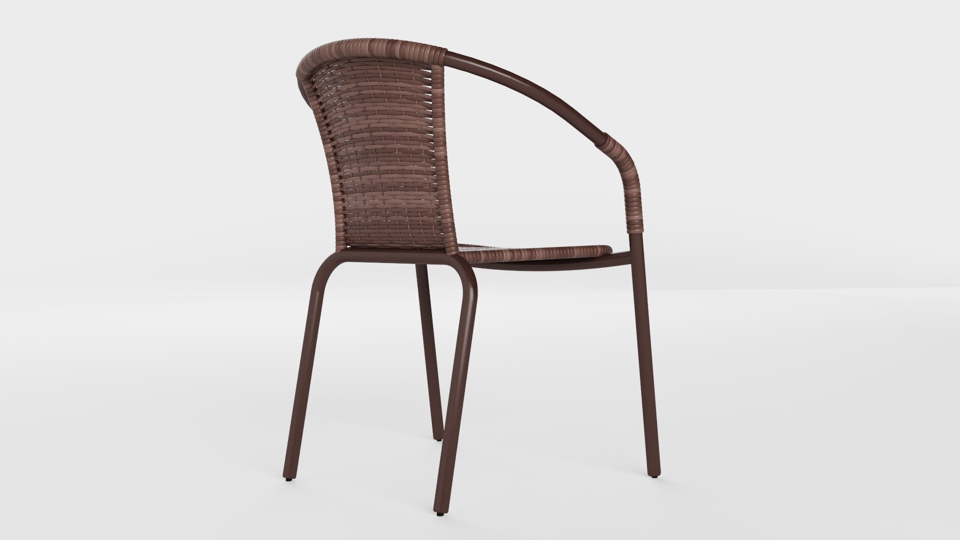 Steel Rattan Armchair - Casanova Model - TurboSquid 2227495