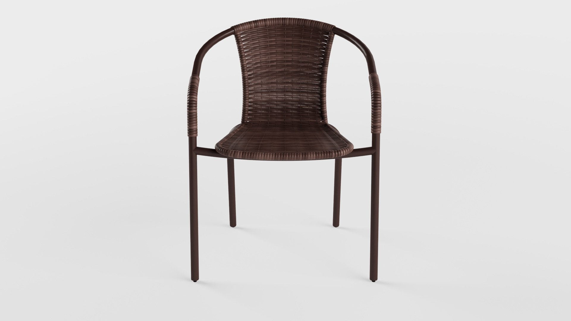 Steel Rattan Armchair - Casanova Model - TurboSquid 2227495