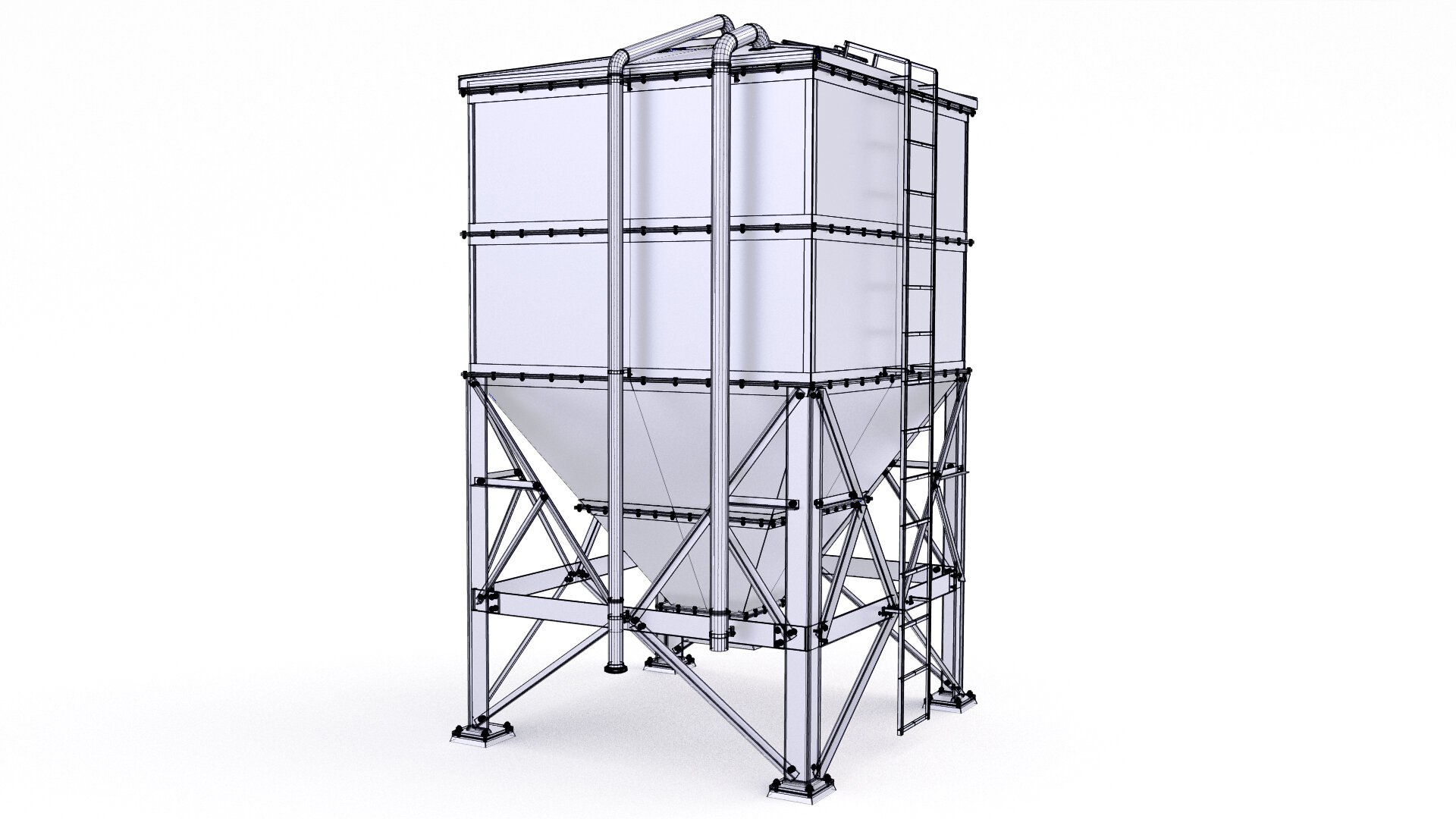 Container Silo Storage 19 3D Model - TurboSquid 1745735