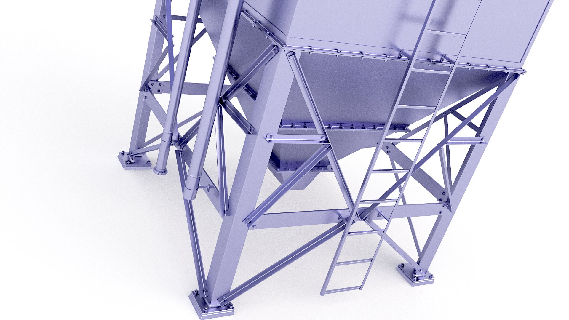 Container Silo Storage 19 3D Model - TurboSquid 1745735