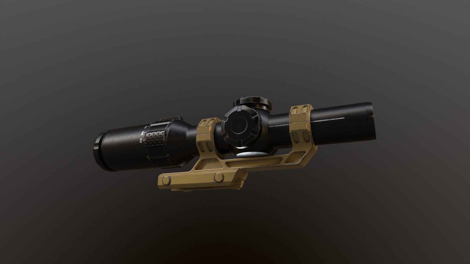 Sig Tango 6t Scope Lpvo 3d Model Turbosquid 2216968