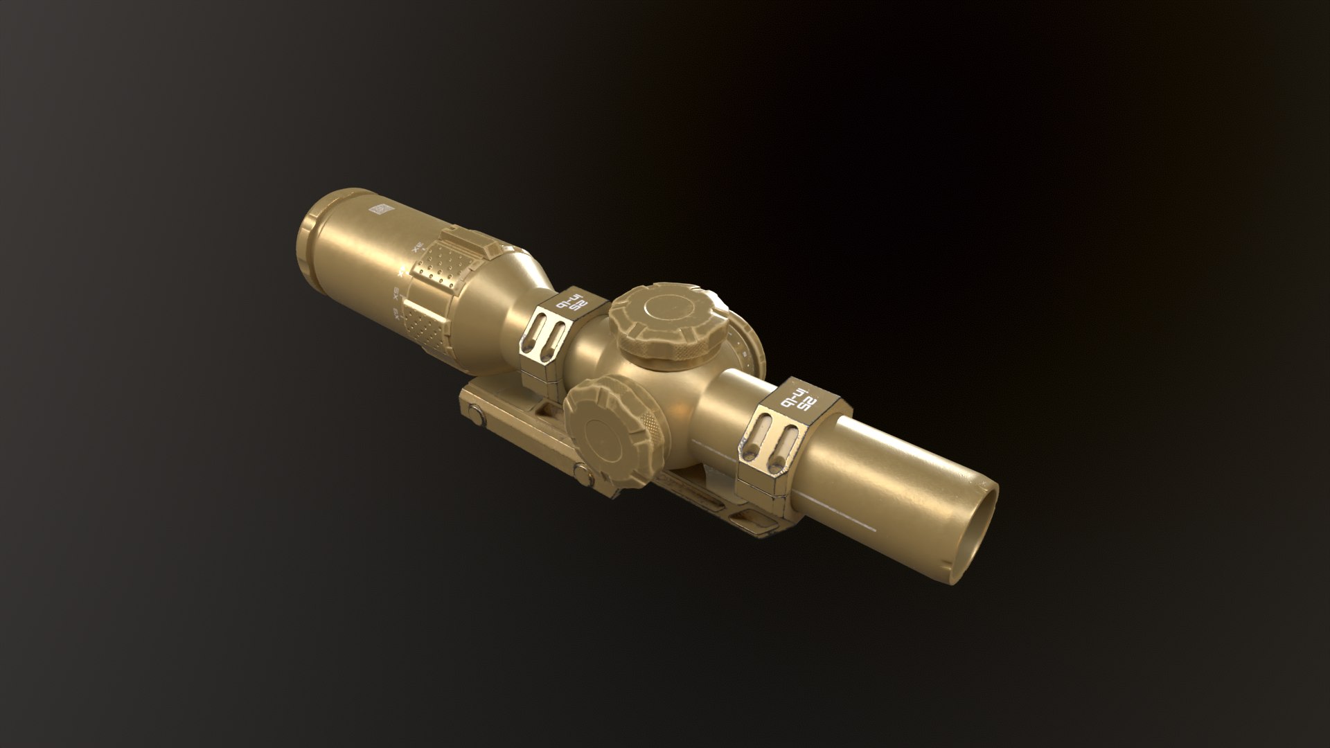 SIG Tango 6T Scope LPVO 3D Model - TurboSquid 2216968